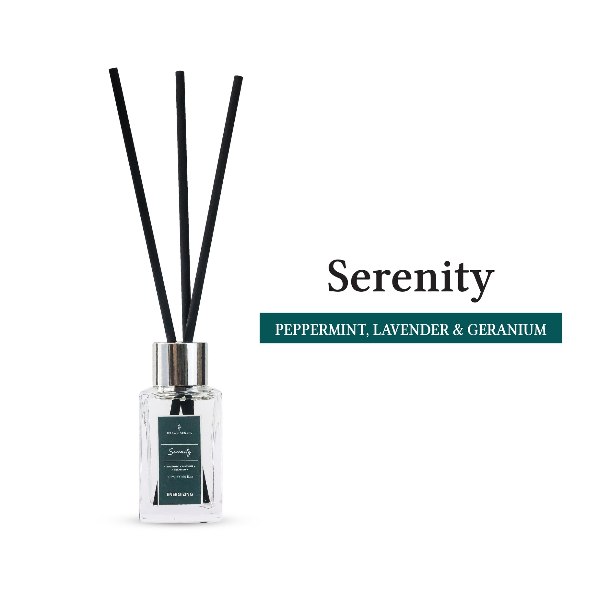 Diffuser Serenity (50ml) – Urban Senses (Thailand)